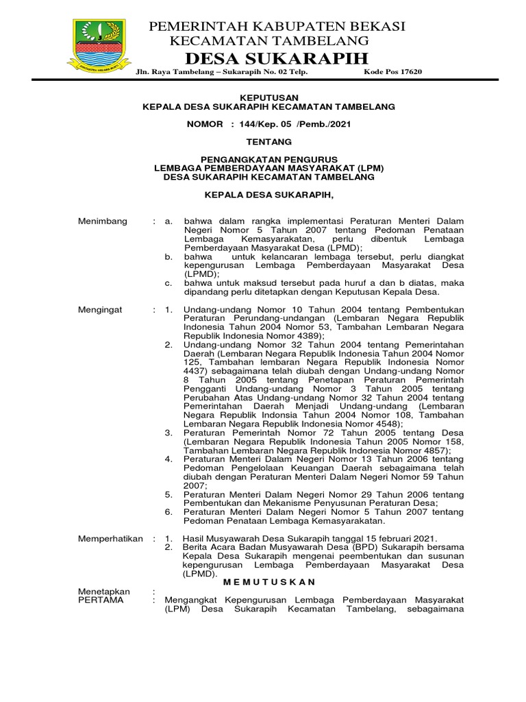 SK LPM 2021 New | PDF