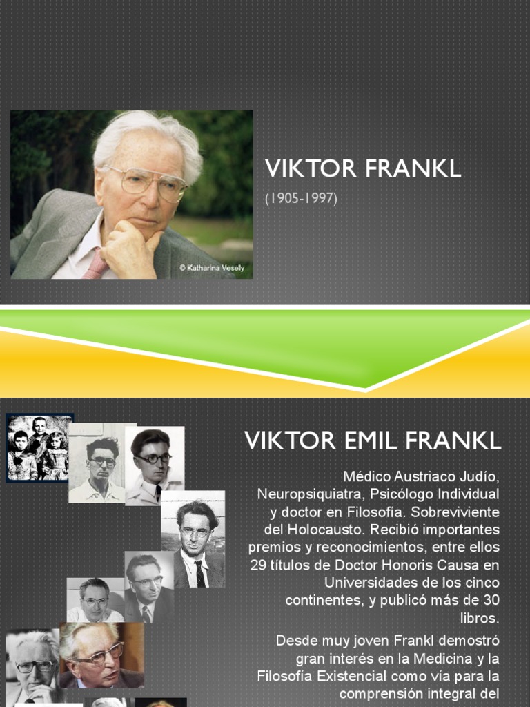 Vida y legado de Viktor Frankl | PDF | Sicología