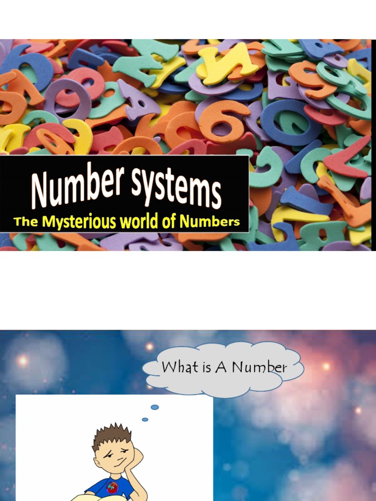 Number Slide | PDF | Numbers | Rational Number