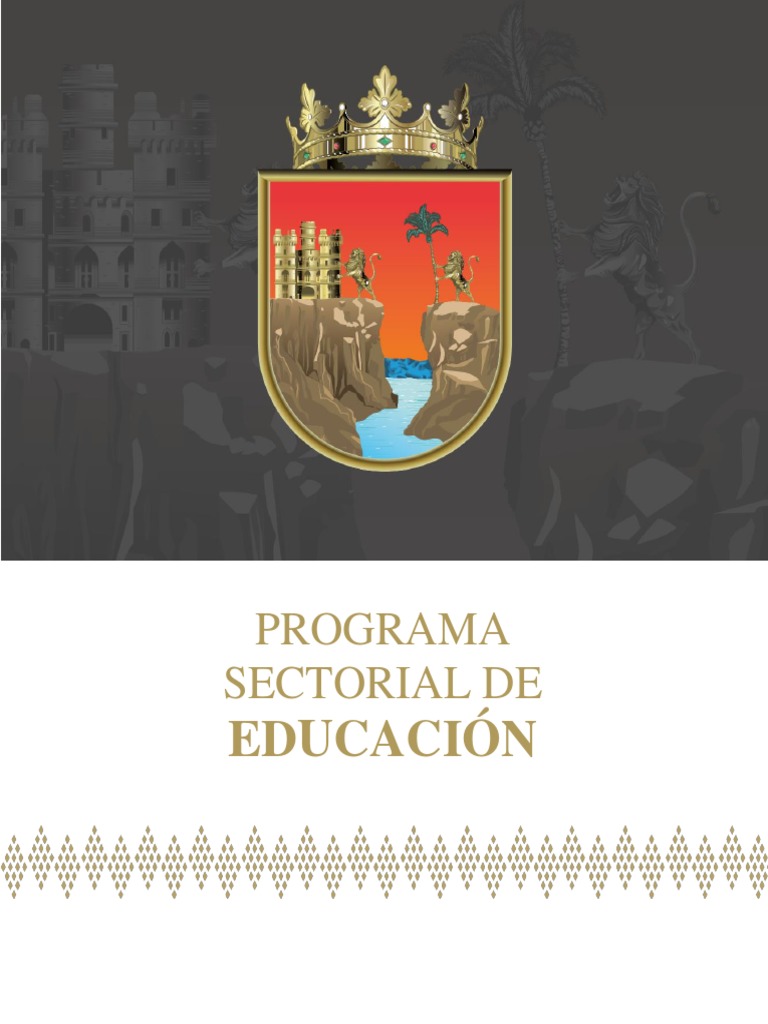 Programa - Sectorial.educacion 2019 2024 | PDF | Inclusión (Educación) | Derechos humanos