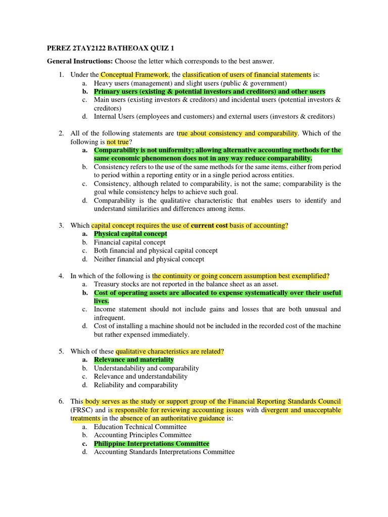 Quiz 1 Modules 1 To 3 | PDF | International Financial Reporting Standards | Accounting