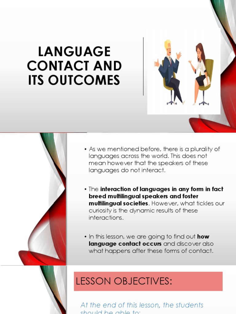 Understanding Language Contact Outcomes | PDF | English Language ...