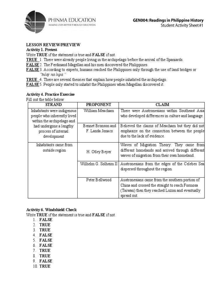 Gen 004 - Sas 2 | PDF | Philippines