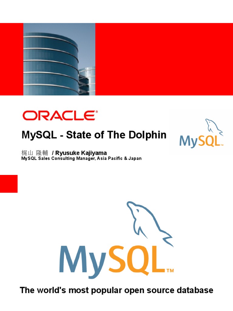 Product Roadmap Of Mysql Rdbms And Nosql And Beyond Mosc2011 Pdf My Sql Oracle Database