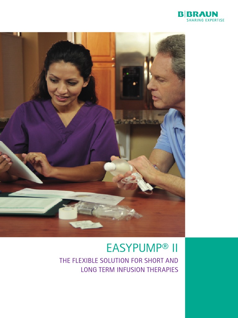 Easypump® Ii: The Flexible Solution For Short and Long Term Infusion Therapies | PDF ...