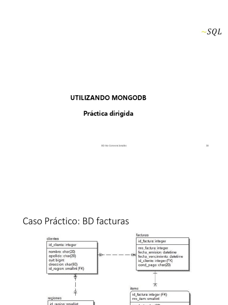Práctica Dirigida 1 - NoSQL-y-MongoDB | PDF | Software | Recuperación de información