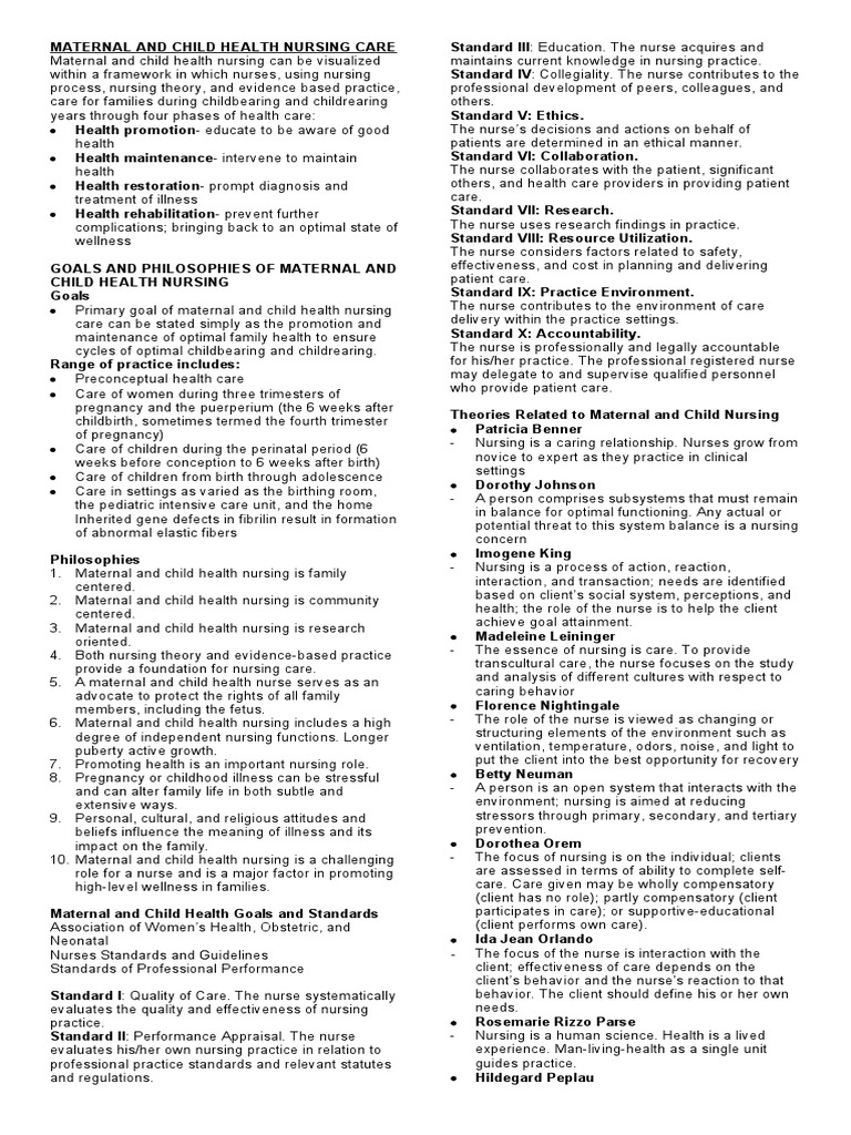 CMCA | PDF | Nursing | Heredity