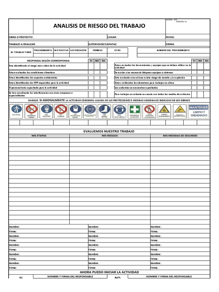 Analisis de Riesgo Del Trabajo Ok | PDF
