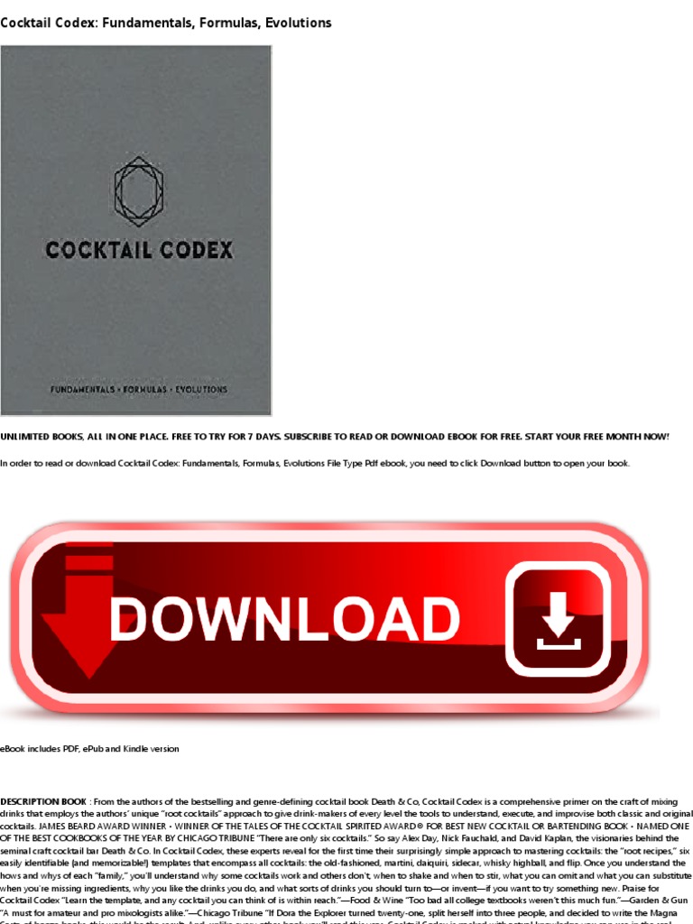 Unlimited Books, All in One Place. Free To Try For 7 Days. Subscribe To Read or Download Ebook ...