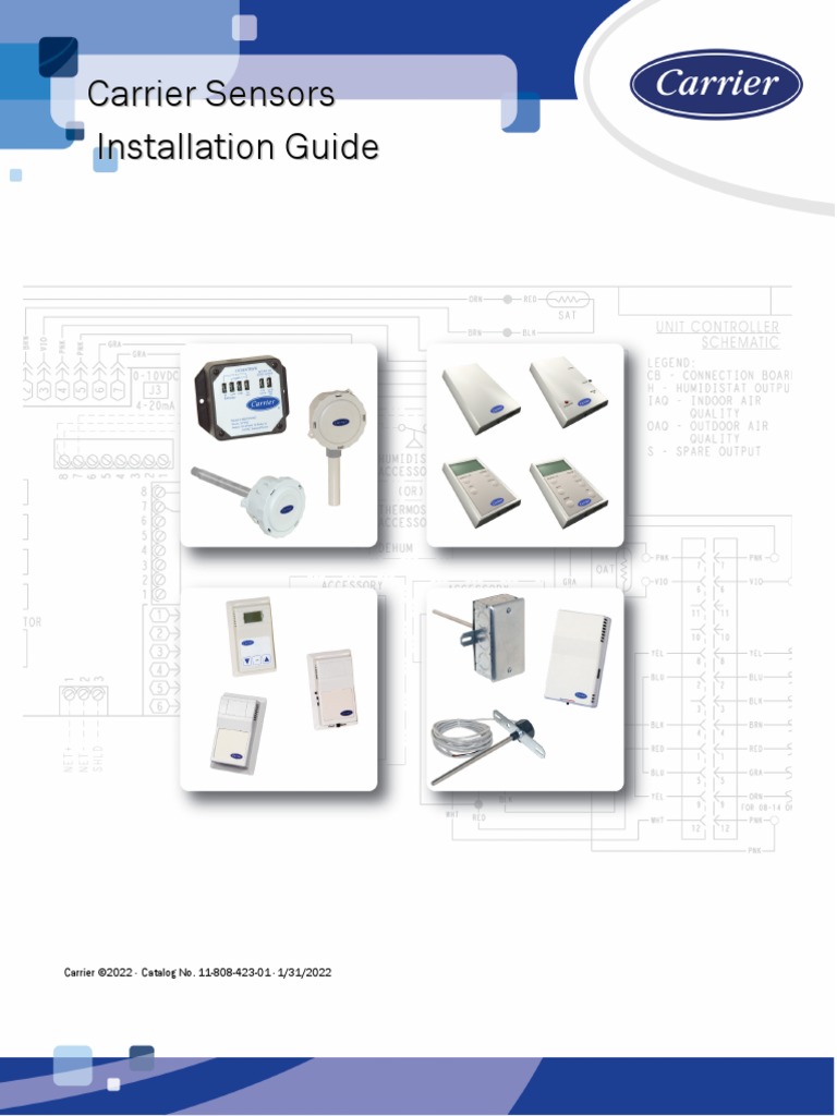 Carrier Sensors Installation Guide 11-808-423-01 | PDF | Usb ...