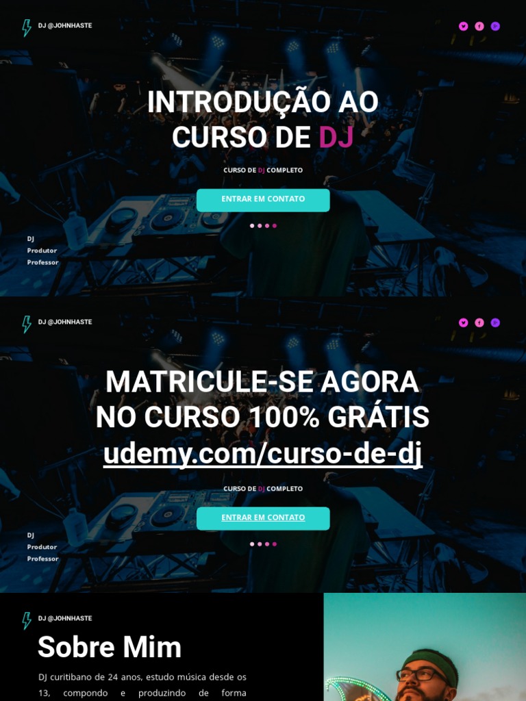 Curso Gratuito de DJ para Iniciantes | PDF | DJ | Harmonia