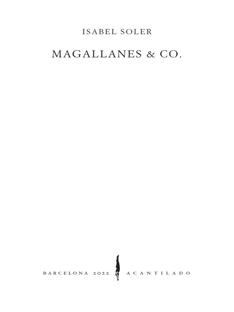 Magallanes. Isabel Soler | PDF