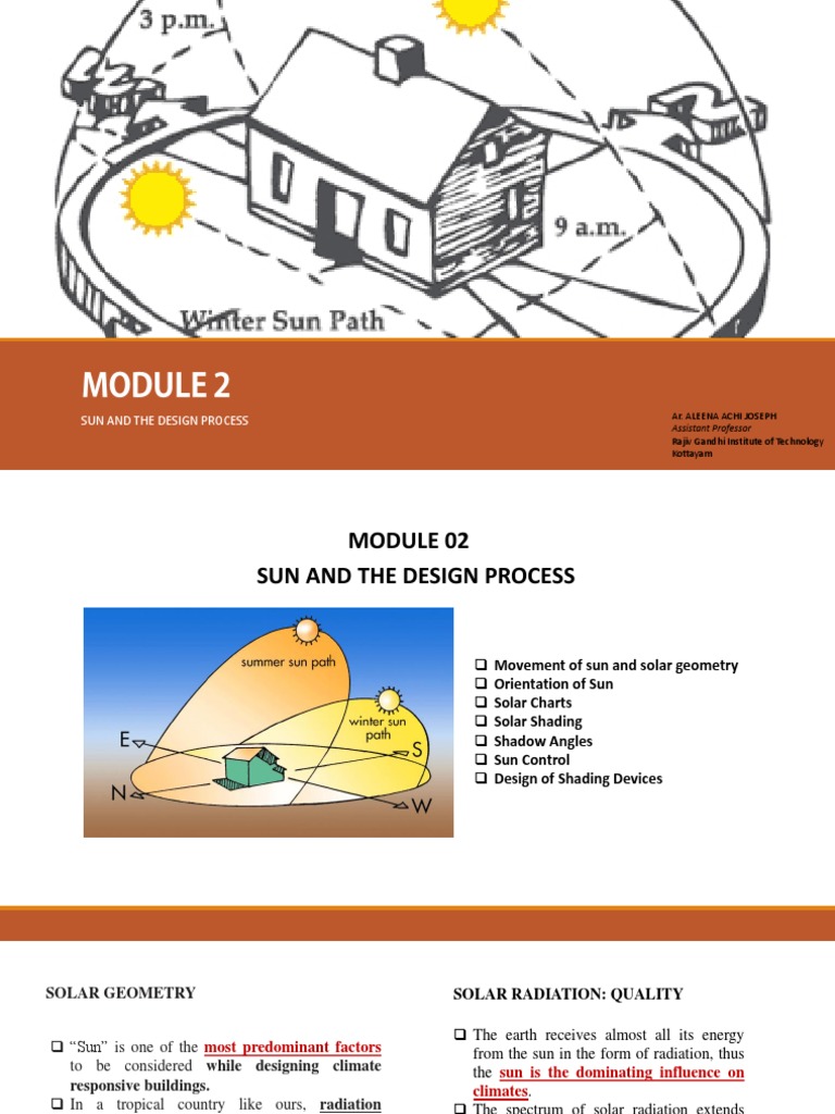 Understanding Solar Orientation and Geometry for Climate Responsive ...