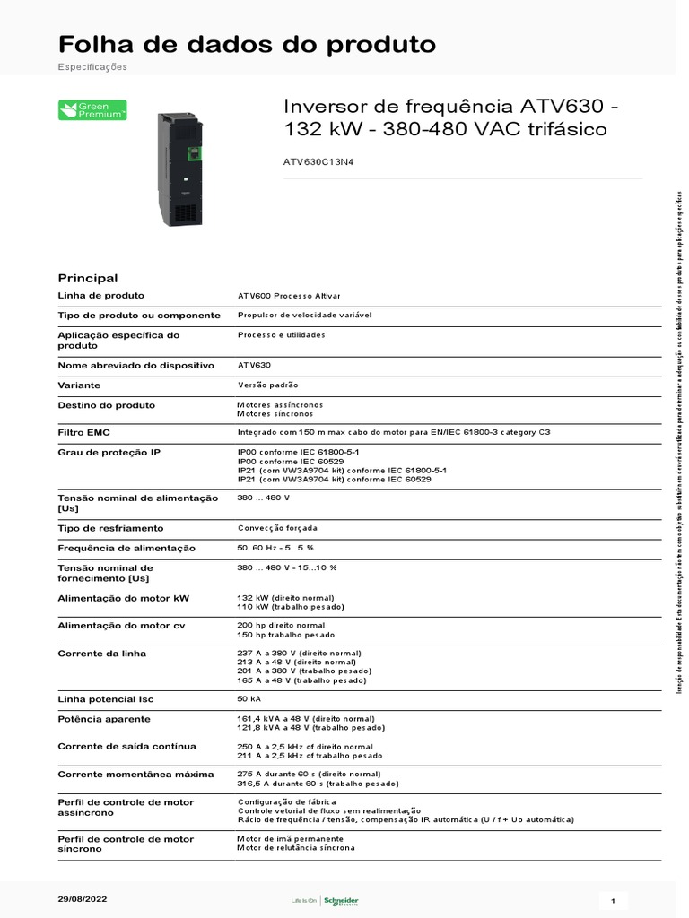 Altivar Process ATV600 - ATV630C13N4 | PDF | Relé | Bomba