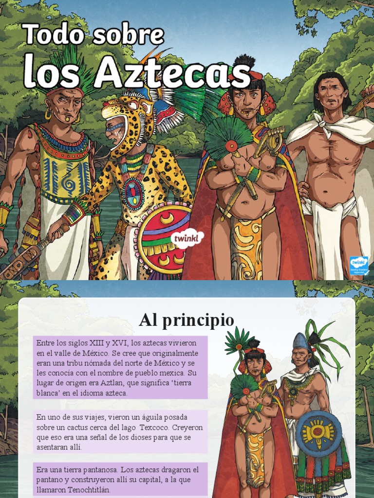 Es Ss 1638527036 Presentacion Todo Sobre Los Aztecas - Ver - 1 | PDF | azteca