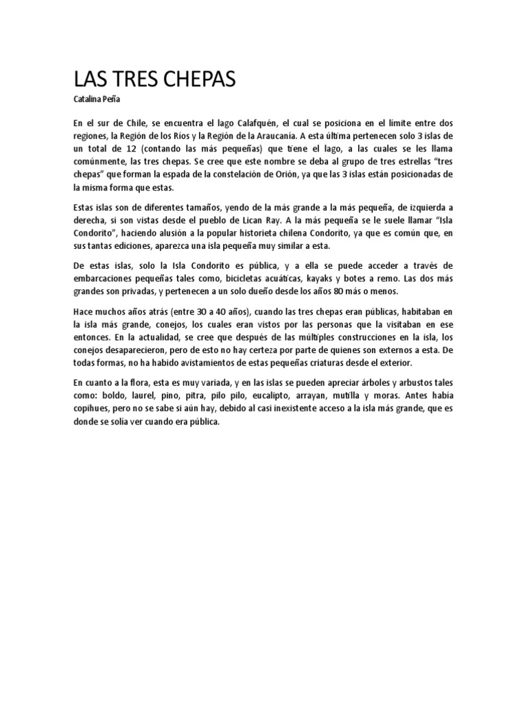 Islas Chepas: Historia y Naturaleza | PDF | Ciencias sociales | Historia