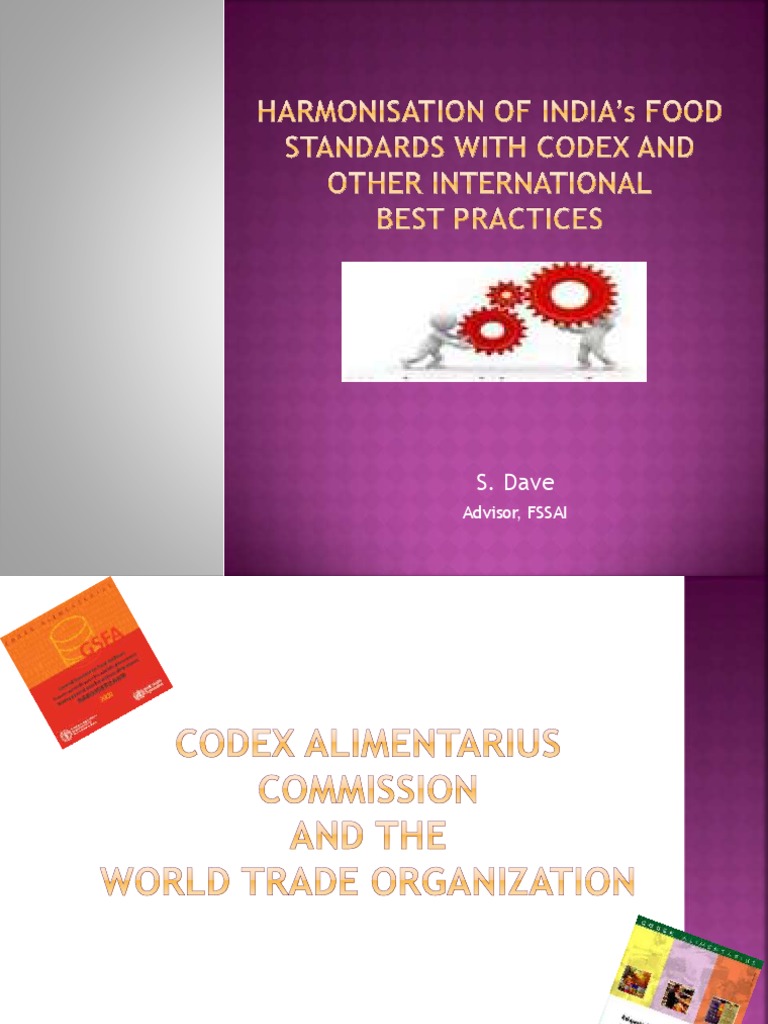 5 Harmonization of Indias Food Standards With Codex and Other International Best Practices | PDF ...