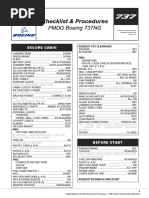 Normal Checklist Atr 72 600 | PDF | Aerospace | Aircraft