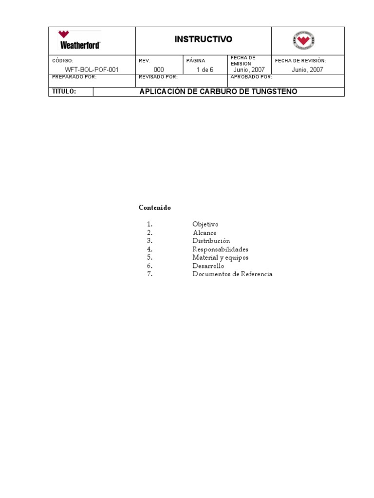 Aplicacion de Carburo Tugsteno | PDF | Tungsteno | Construcción