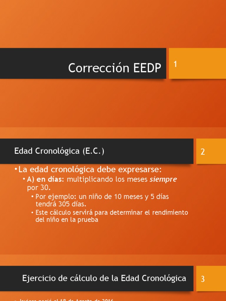 Corrección EEDP | PDF