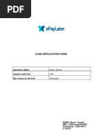 CIBIL Consent Form | PDF | Indemnity | Privacy