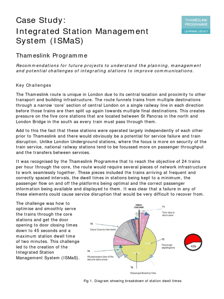 Integrated Station Management System Case Study | PDF | Train | Closed ...