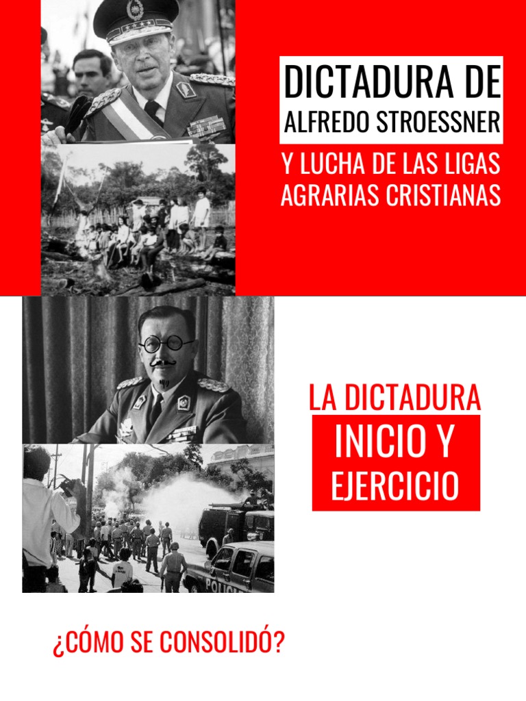 Dictadura de Alfredo Stroessner | PDF