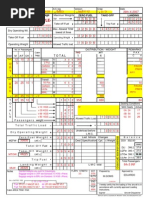 Manual Loadsheet | PDF