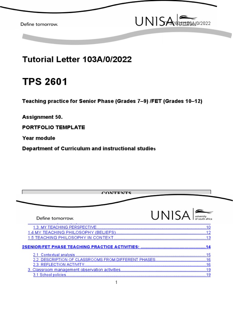 Tut Letter 103 Word Document | PDF | Teaching Method | Social Justice