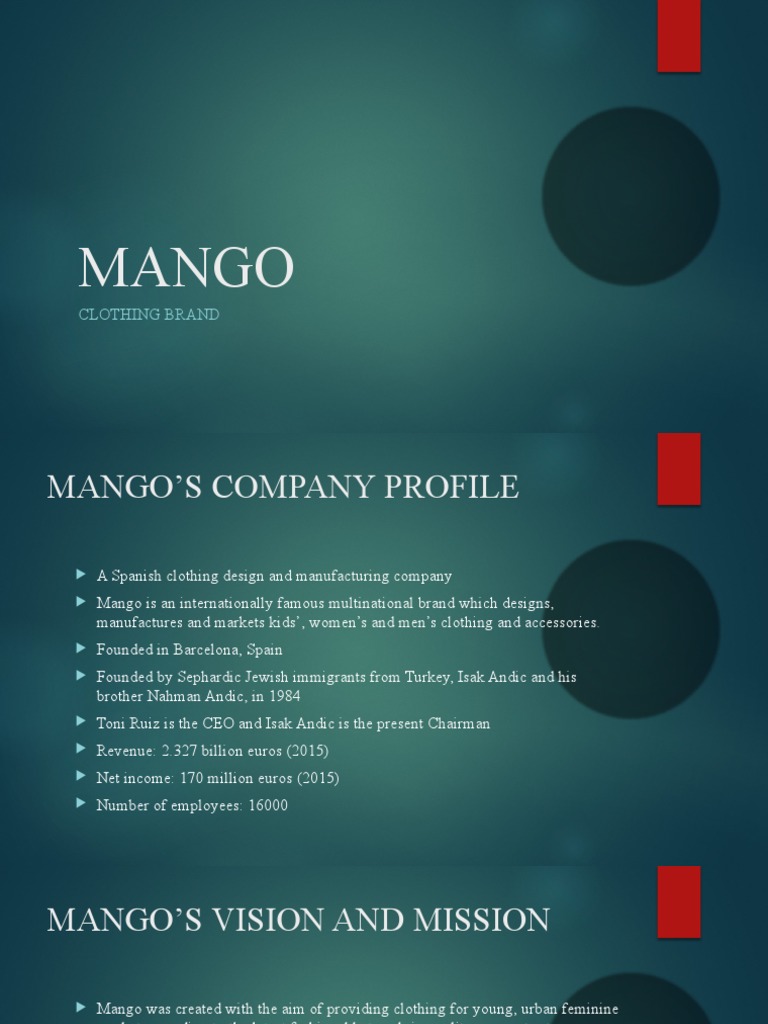 Mango Sustainability Campaign | PDF | Economies