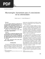 Microarreglos en Biología Molecular | PDF | Adn Microarray | Cáncer