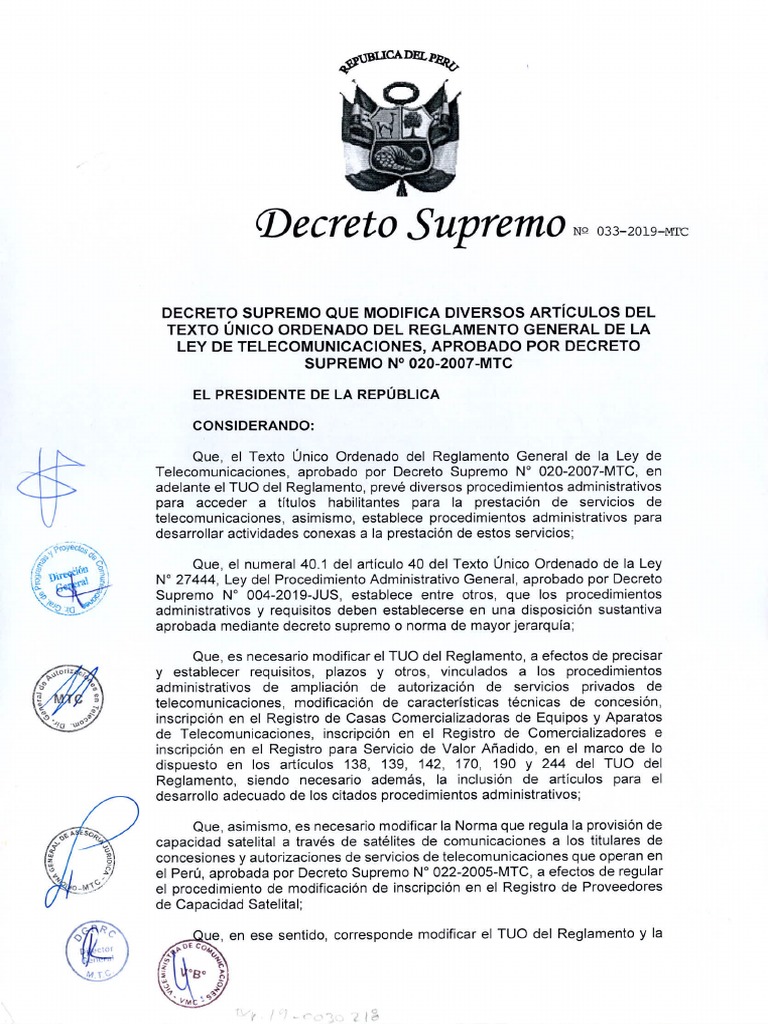 DS - 033 2019 MTC | PDF