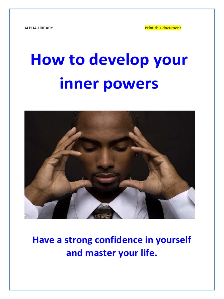 How To Develop Your Inner Powers 2 | PDF | Past Life Regression | Mind