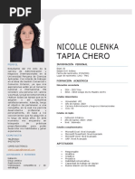 CV Lionel Derteano Pinasco | PDF