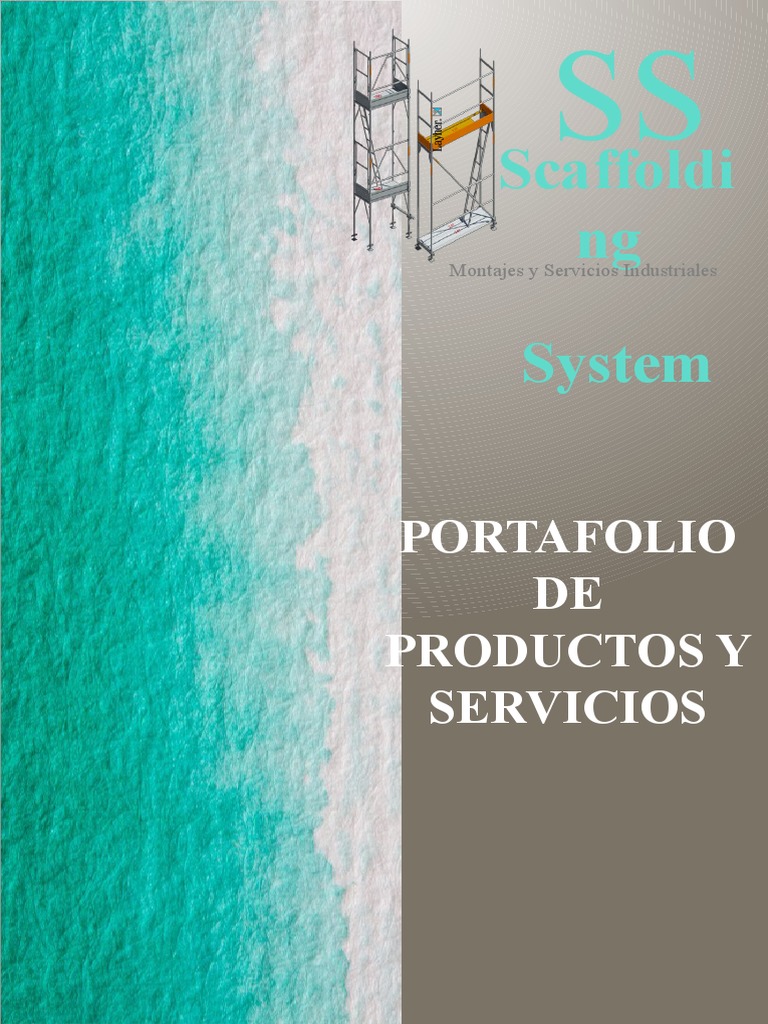 SS Portafolio de Servicios | PDF | Andamio | Sectores Economicos