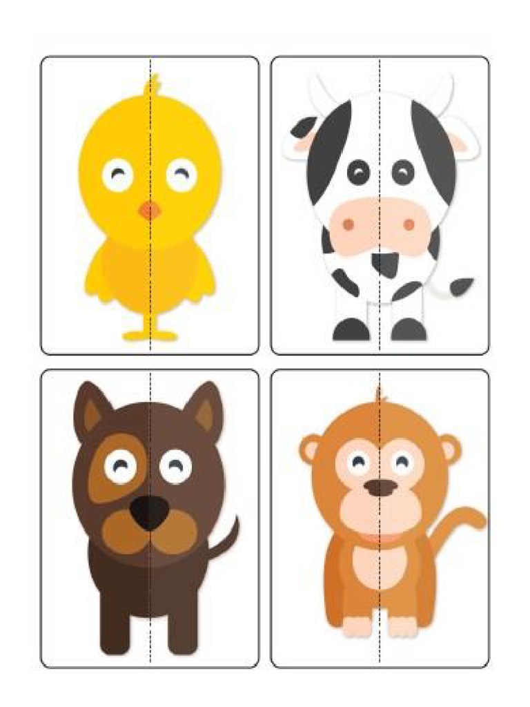 Puzzle Animales | PDF