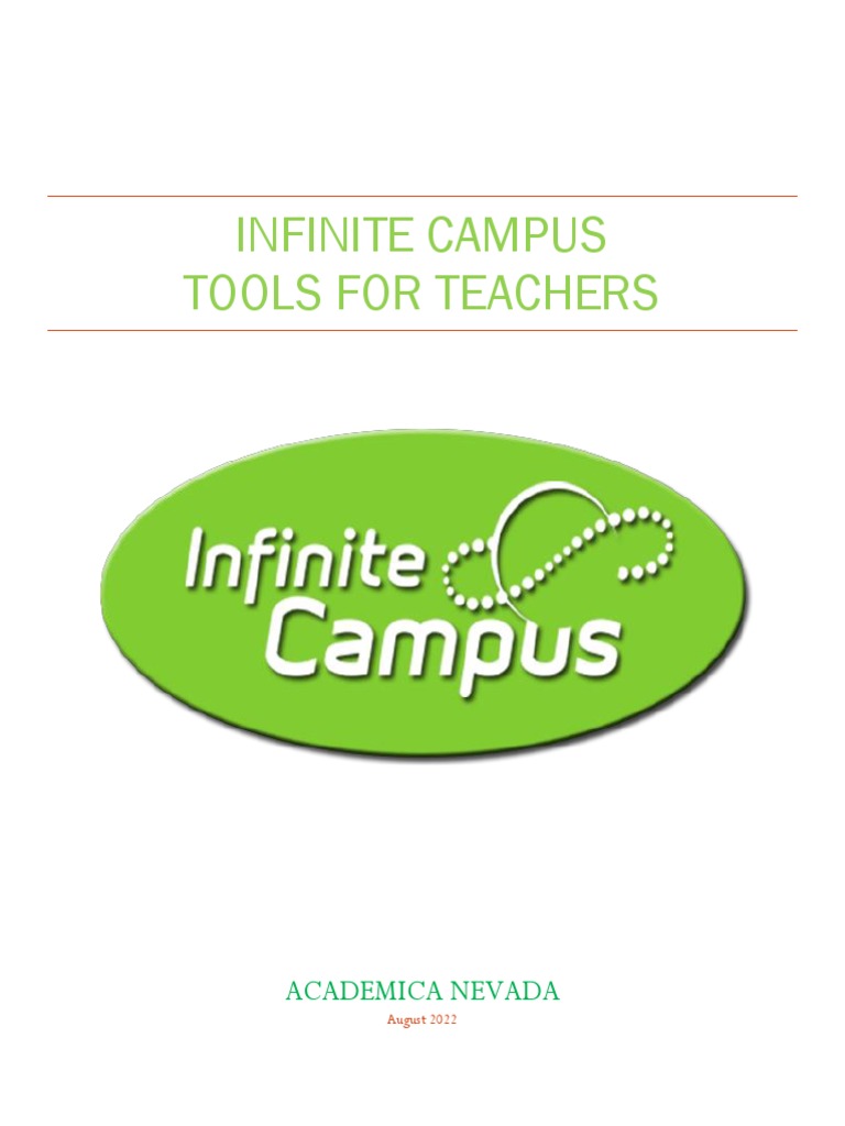 Infinite Campus Tools for Teachers Guide | PDF | Teachers | Classroom