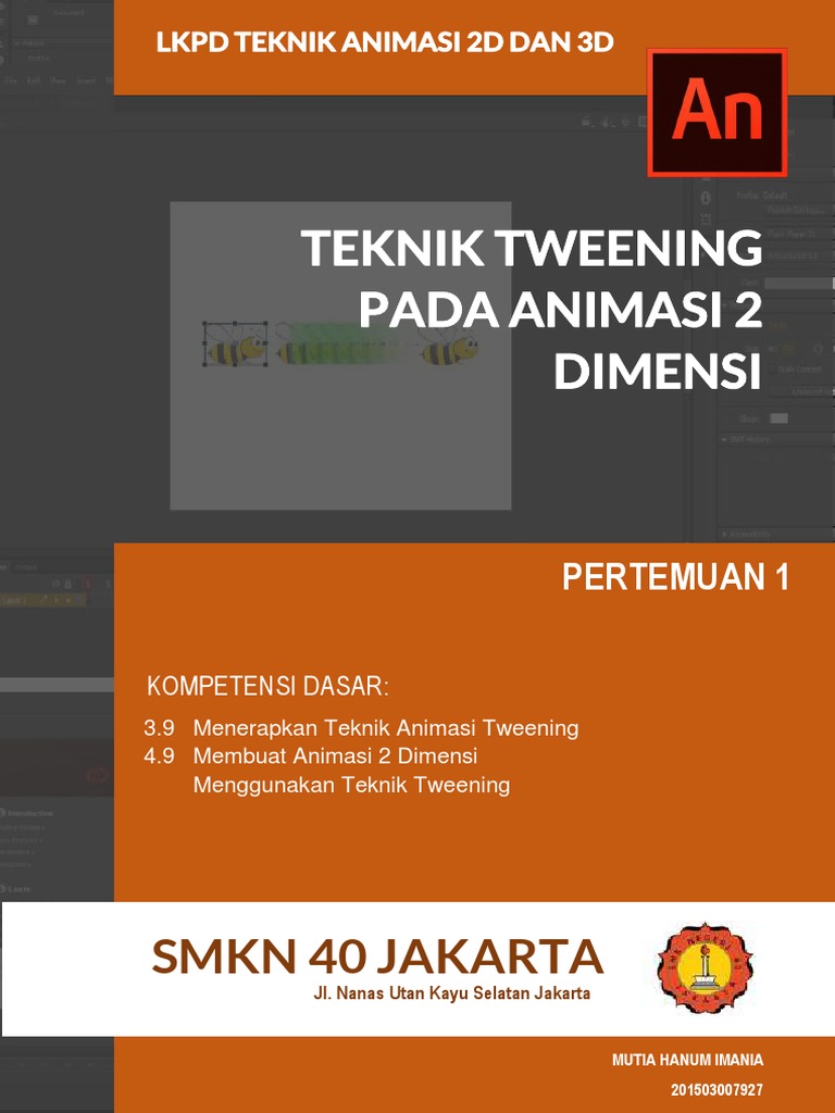 Teknik Tweening dalam Animasi 2D | PDF | Komputer
