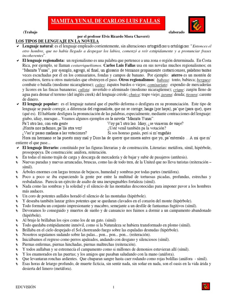 Mamita Yunai | PDF | Cuentos