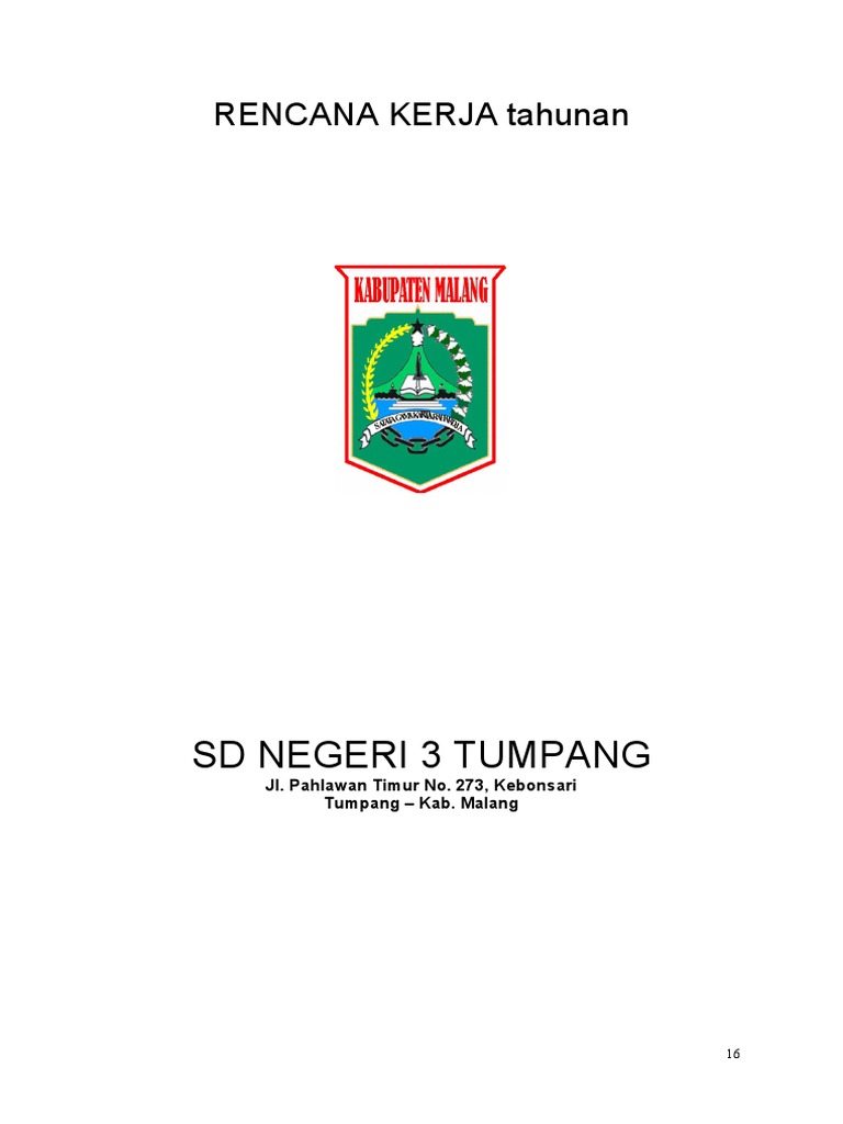 RKT SDN 3 Tumpang | PDF