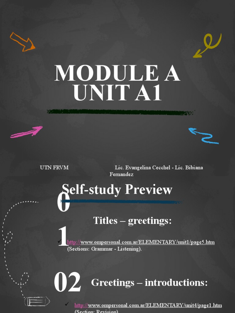 A1 GREETINGS AND INTRODUCTIONS - TITLES | PDF