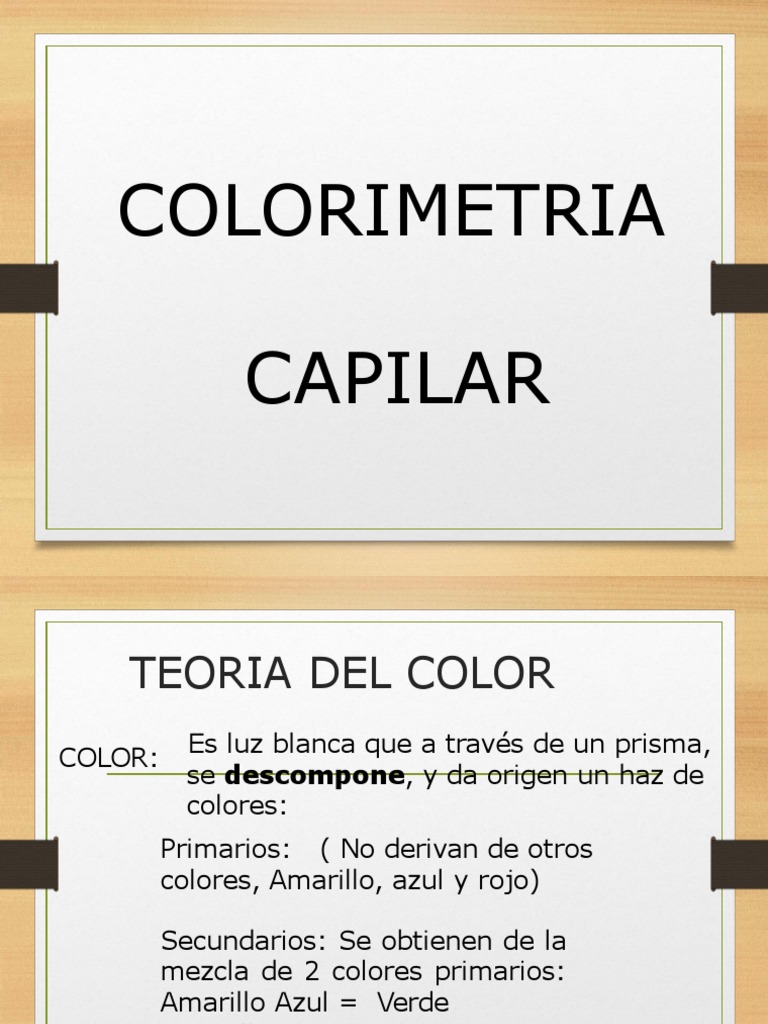 Colorimetria Jenny | PDF | Color | Amarillo