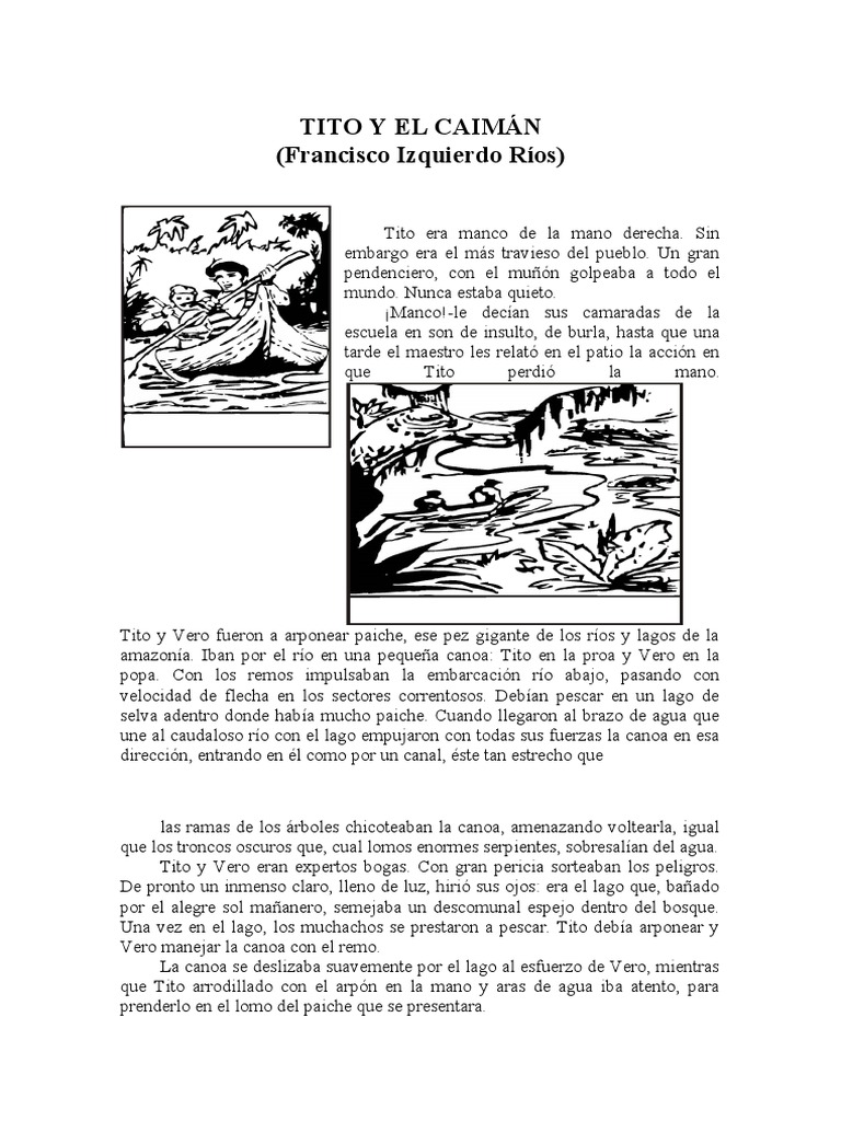 Tito y El Caimán | PDF