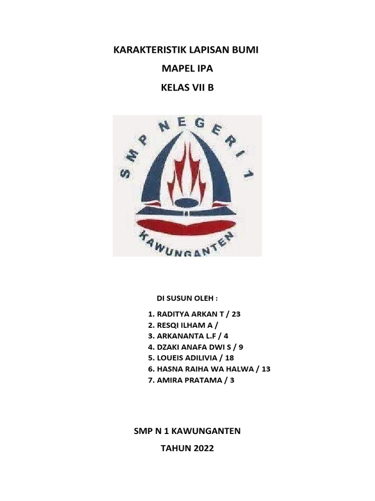 Karakteristik Lapisan Bumi | PDF