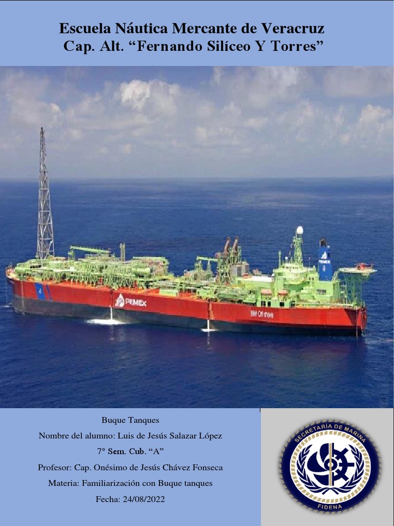 Buque Tanques Salazar | PDF | Petróleo | Gas natural licuado