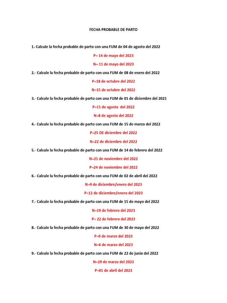Fecha Probable de Parto | PDF | Ajedrez