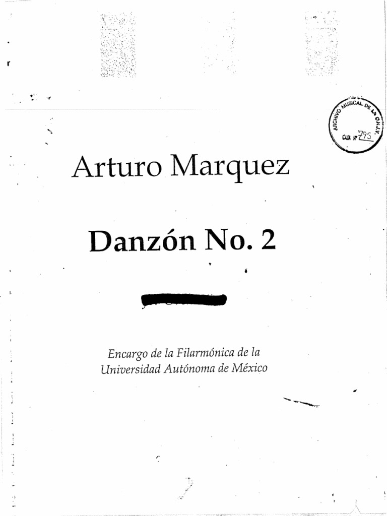 Score Danzon | PDF
