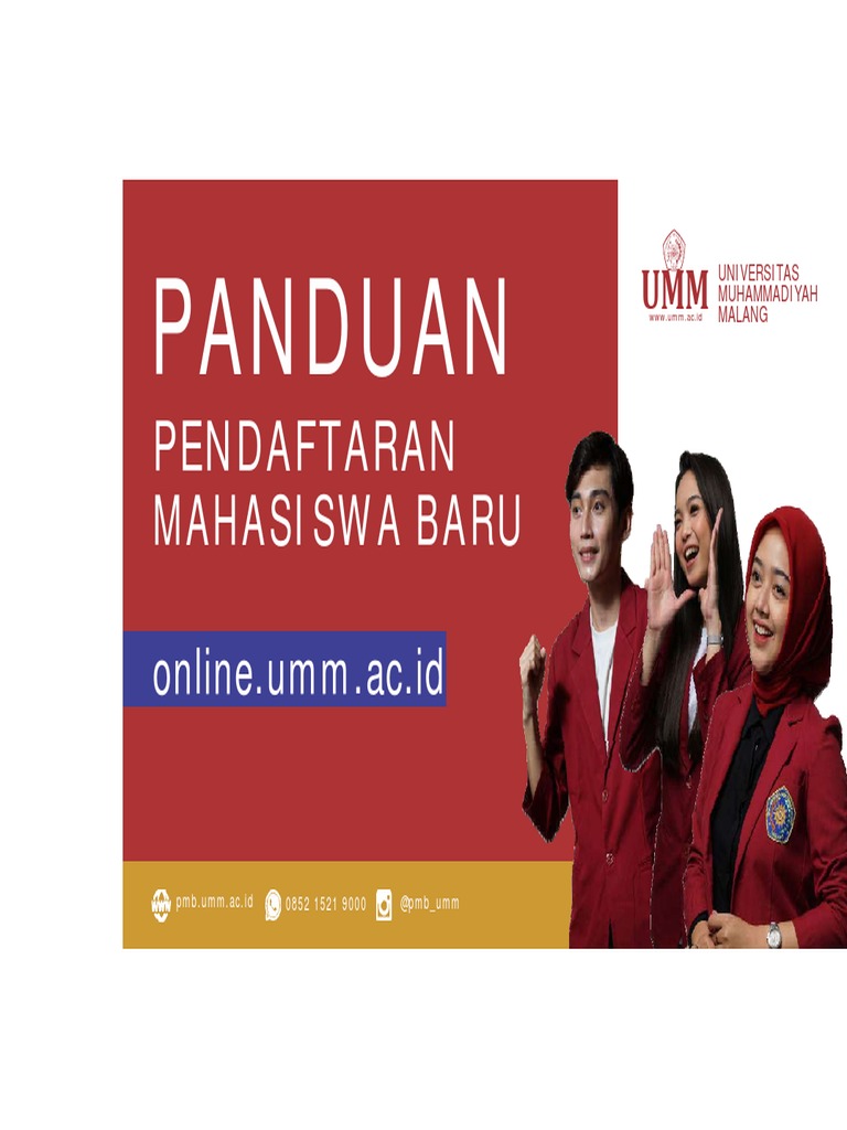 Tutorial Pendaftaran PMB UMM 2022 | PDF