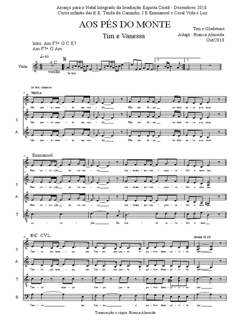 Aos Pes Do Monte | PDF