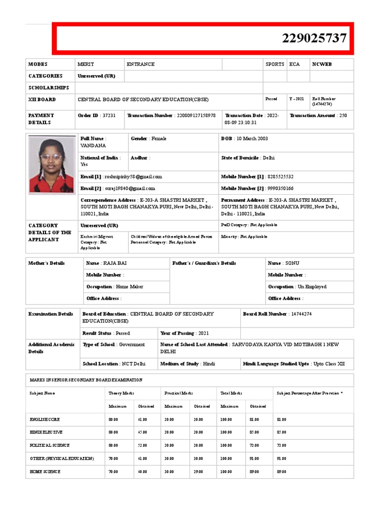 NCWEB SUBMITTED University of Delhi | PDF